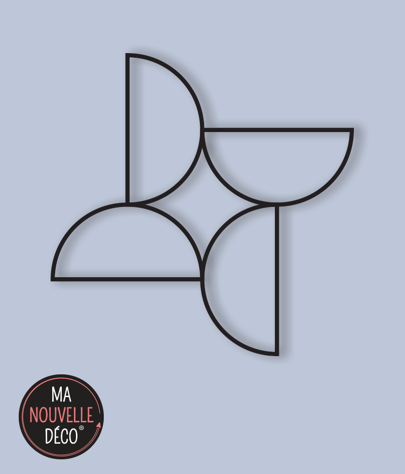 Décoration murale DEMI-CERCLE| tendance graphique et design | Ma ...